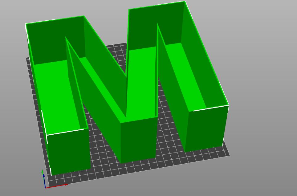 letter m by Misko1987 | Download free STL model | Printables.com