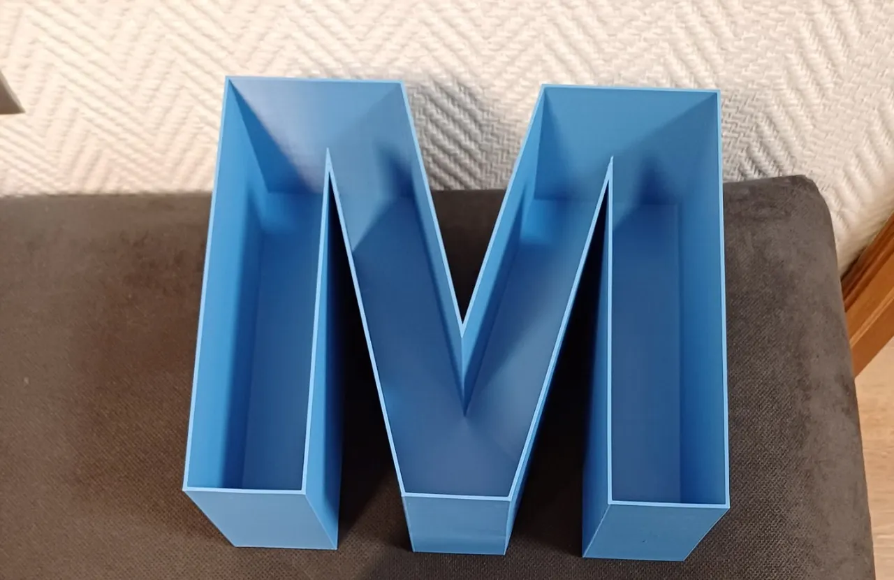 letter m by Misko1987 | Download free STL model | Printables.com