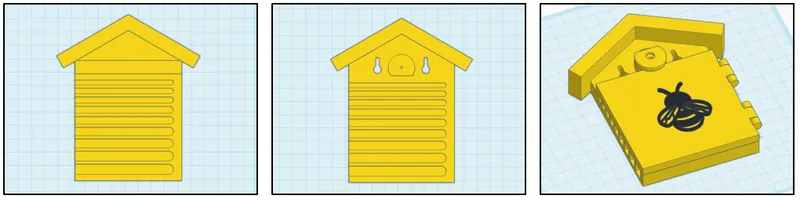 Bee house with transparent wall for observation by Matej Pašák ...