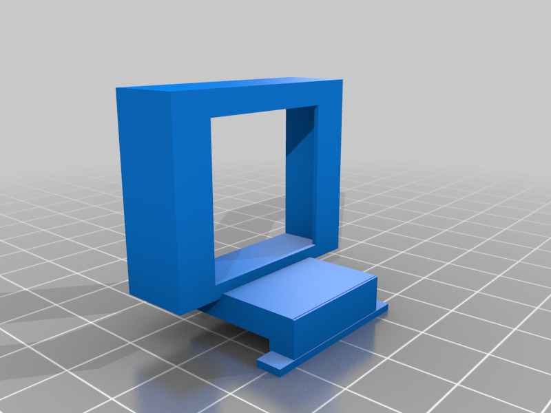 Motion Sensor Holder For RPI Touch Screen Case by H85 | Download free ...