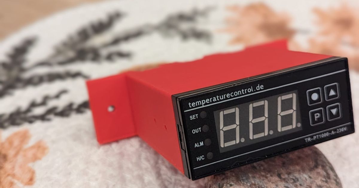 Temperature controller mount by iFriedi | Download free STL model ...