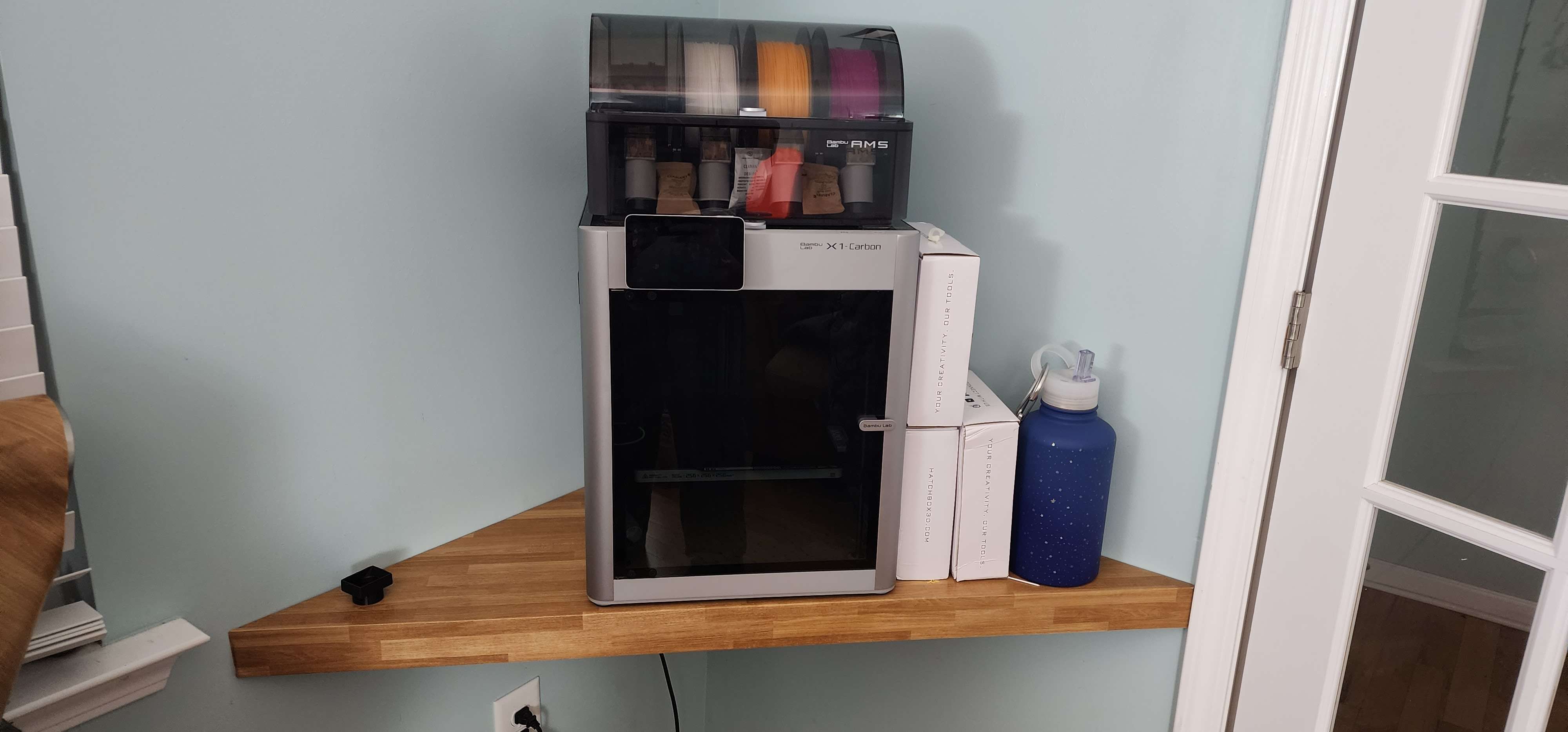 Bambu Centered Excess Chute by visualplastik | Download free STL model ...