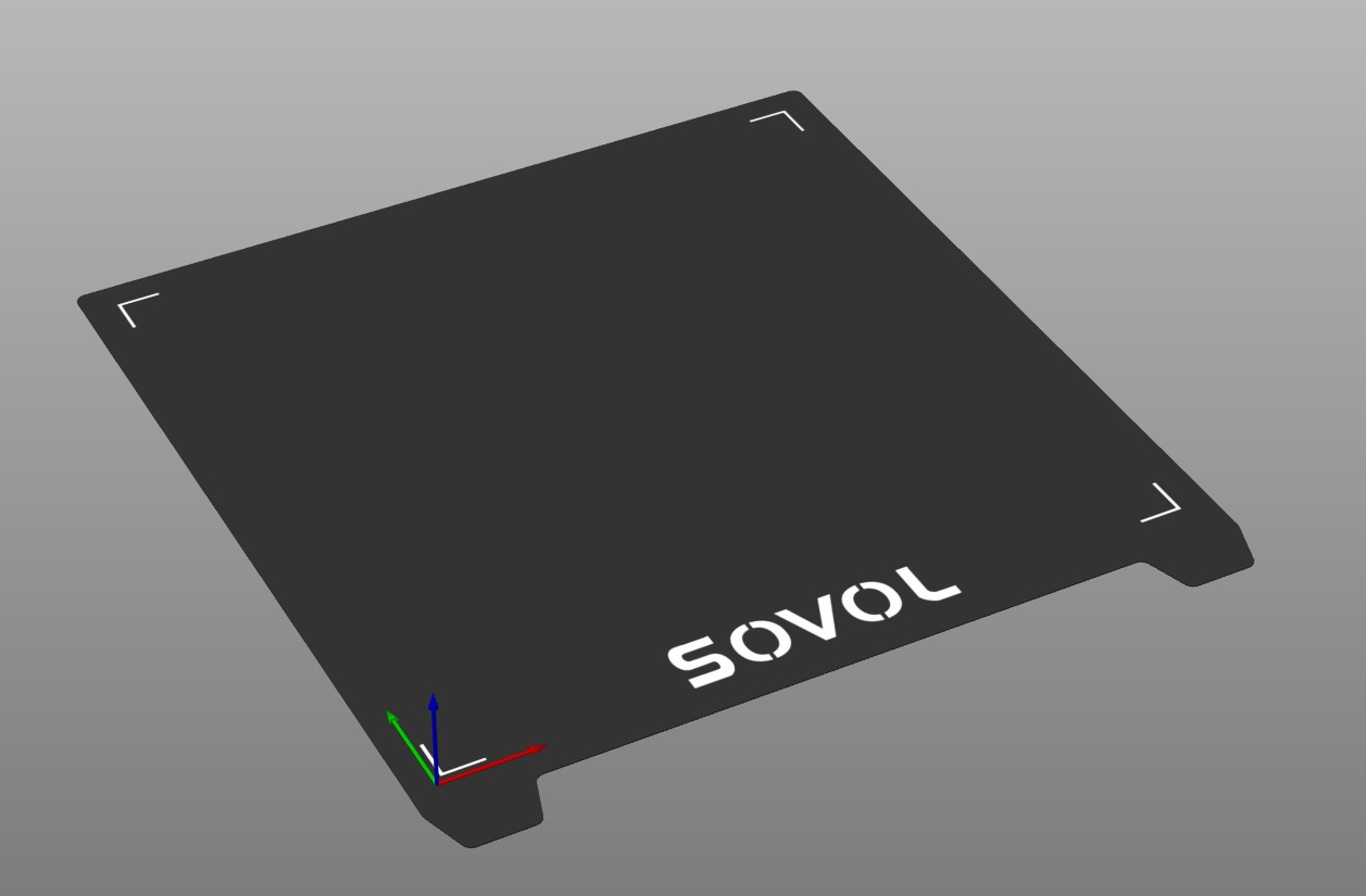 Sovol SV06 Buildplate texture for PrusaSlicer/Superslicer by Blakadder ...