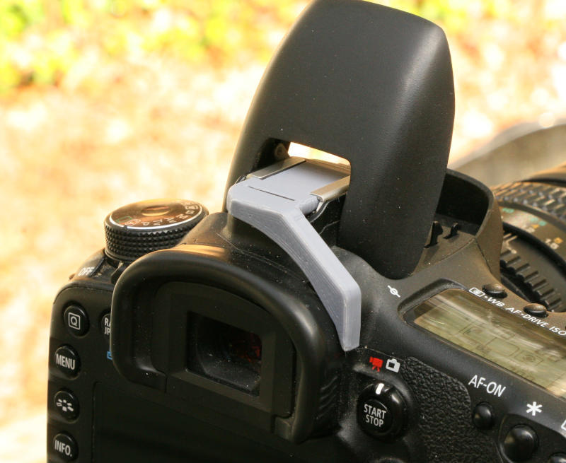 Canon EOS 7D diopter wheel cover by WadingInPhoto | Download free STL ...