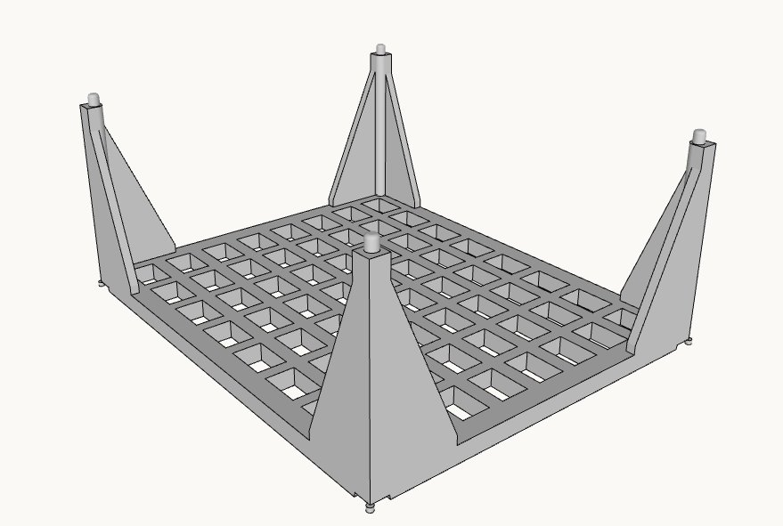 Stackable SFP holder by Frostbyte3D | Download free STL model ...
