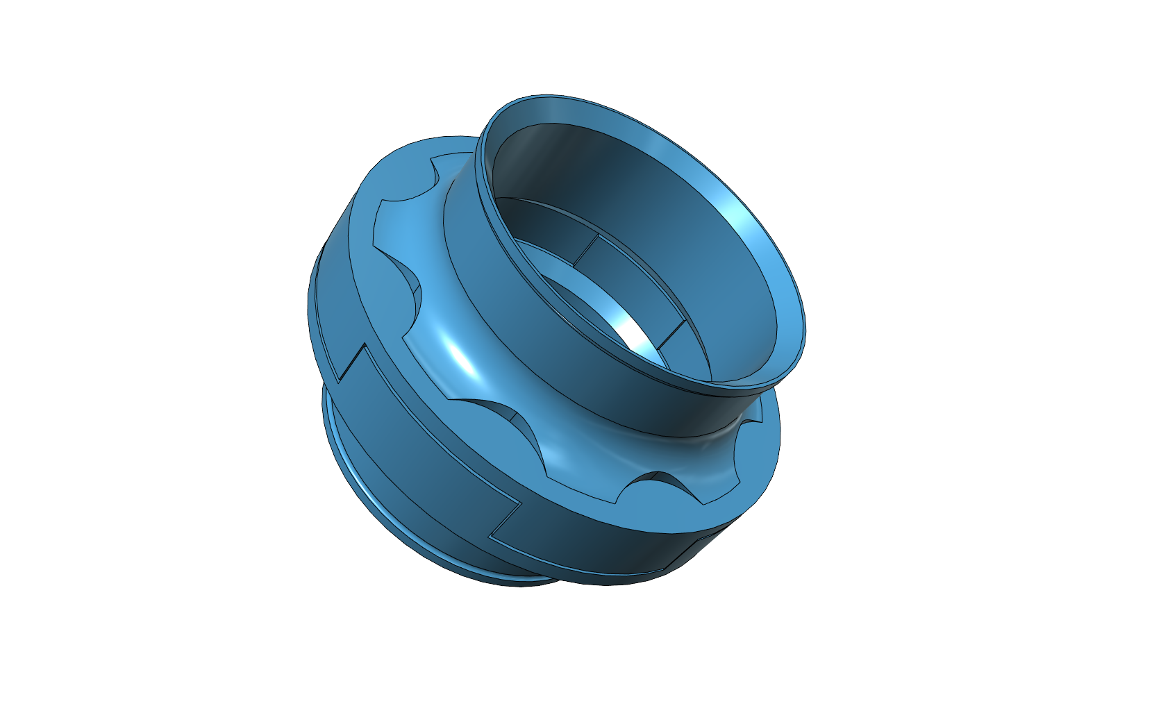 magnetic dust coupler von Kyle Neufeld | Kostenloses STL-Modell ...