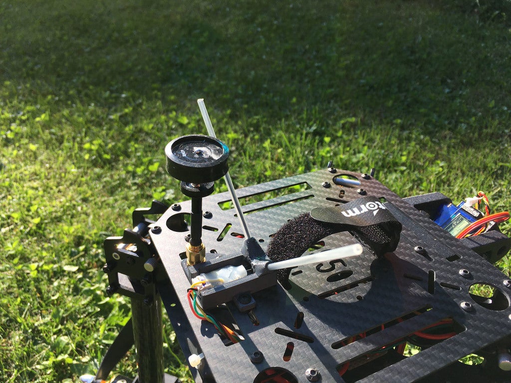 Frsky r-xsr Receiver / FPV Antenna Mount by Timosch_28 | Download free ...