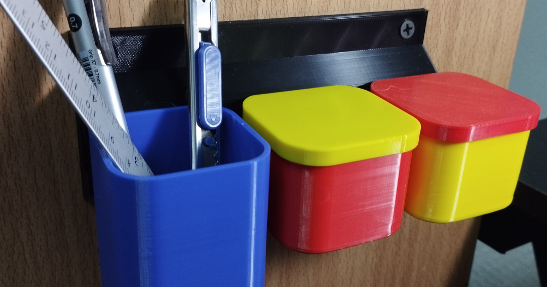 Wall-Mounted Storage System by Hot3nd | Download free STL model ...