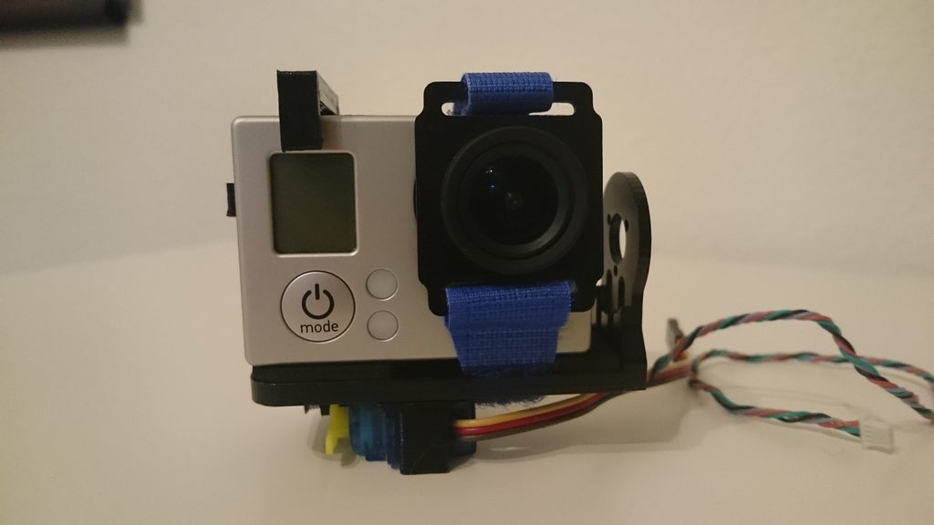 Servo Trigger for GoPro Camera by Dionarap | Download free STL model ...