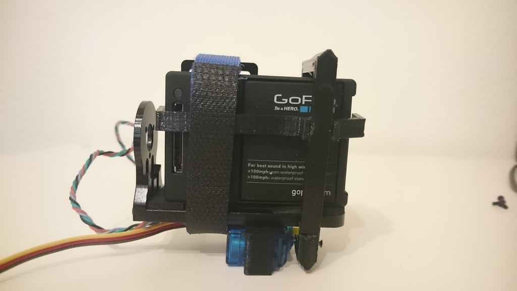 Servo Trigger for GoPro Camera by Dionarap | Download free STL model ...