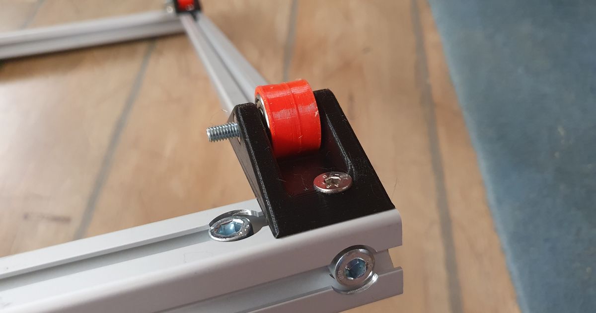 aluminum profile wheel V2 by Alex | Download free STL model ...