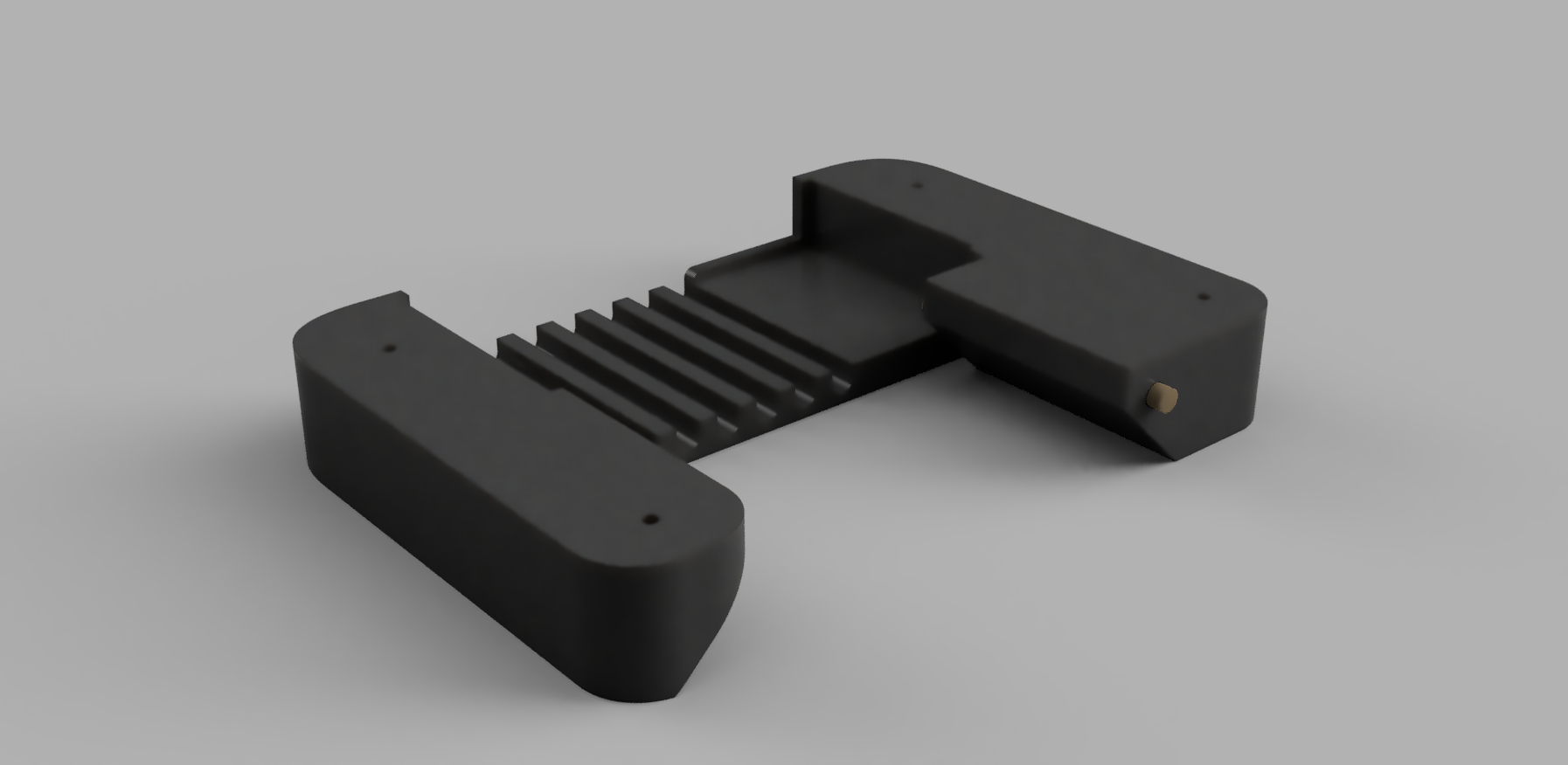 HDMI Switch holder for screwing under Table, with Button Extender and ...