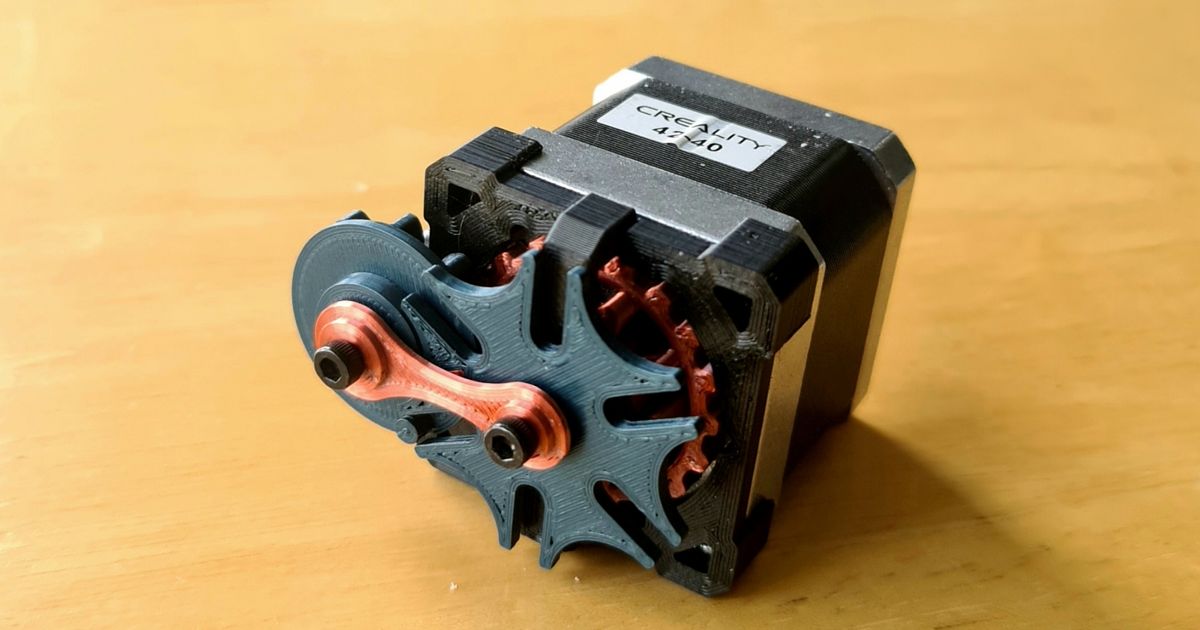 Geneva Drive Extruder Visualizer by Whisky Lima | Download free STL ...