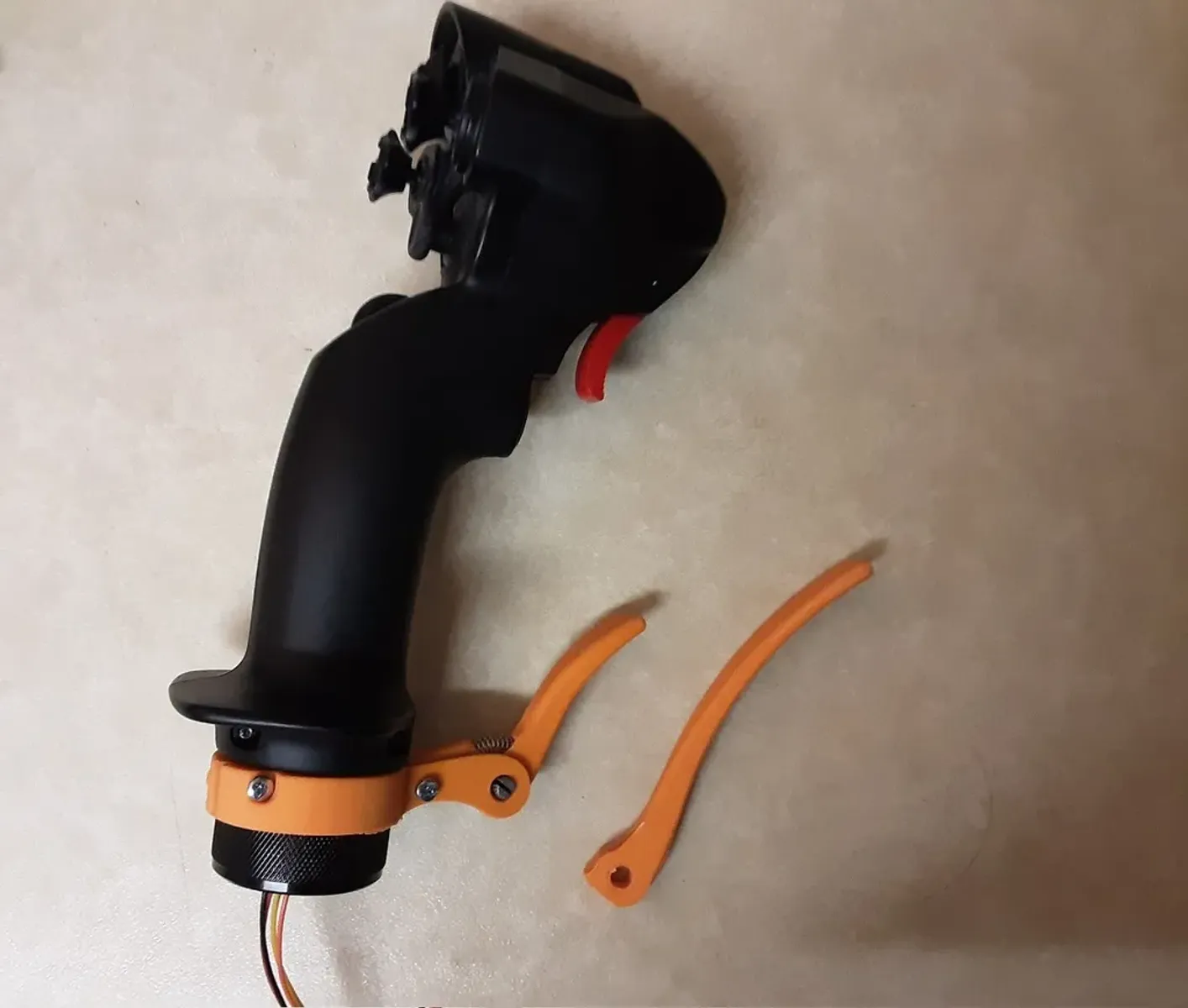 Resized Levers for Joystick Grips by Joker_G | Download free STL model ...