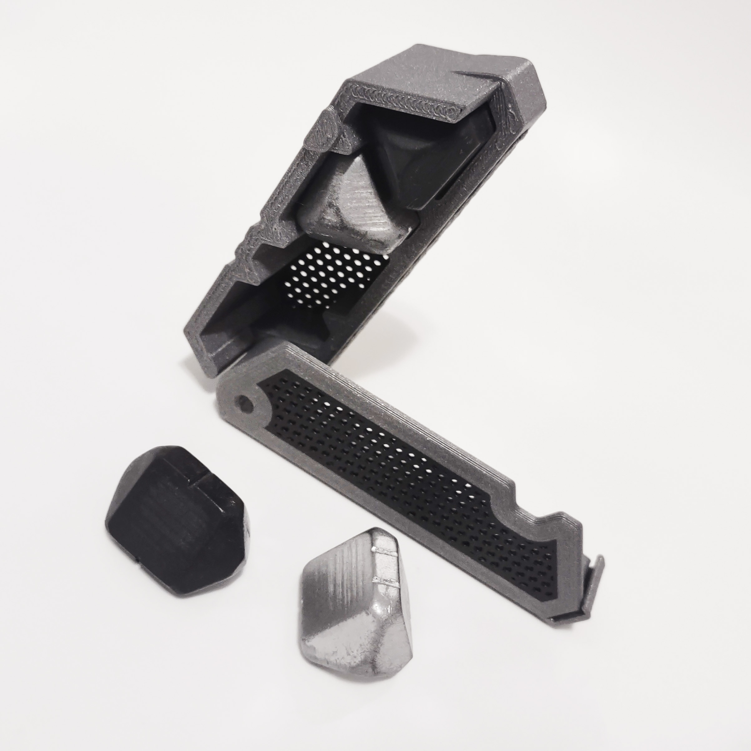 D3 FATE/FUDGE dice set with enclosure by thelaguna | Download free STL ...