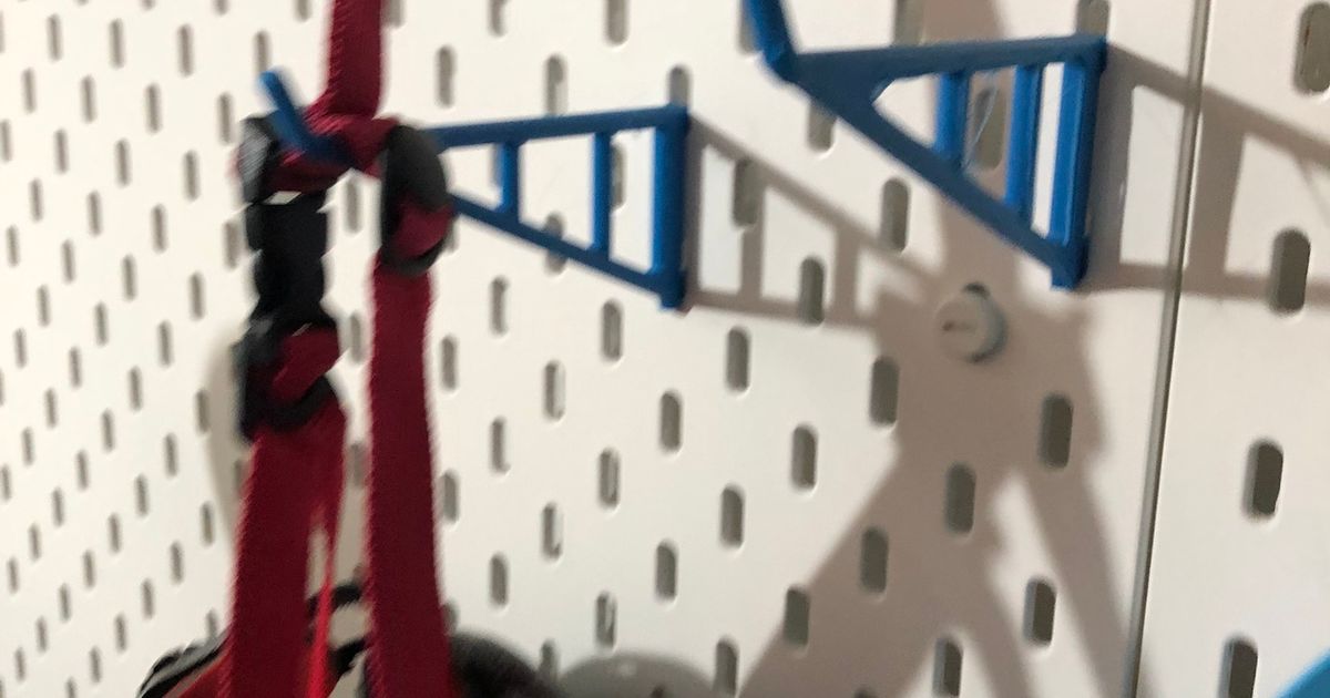 Ikea Skadis High Resistance Hooks by ThePes76 | Download free STL model ...