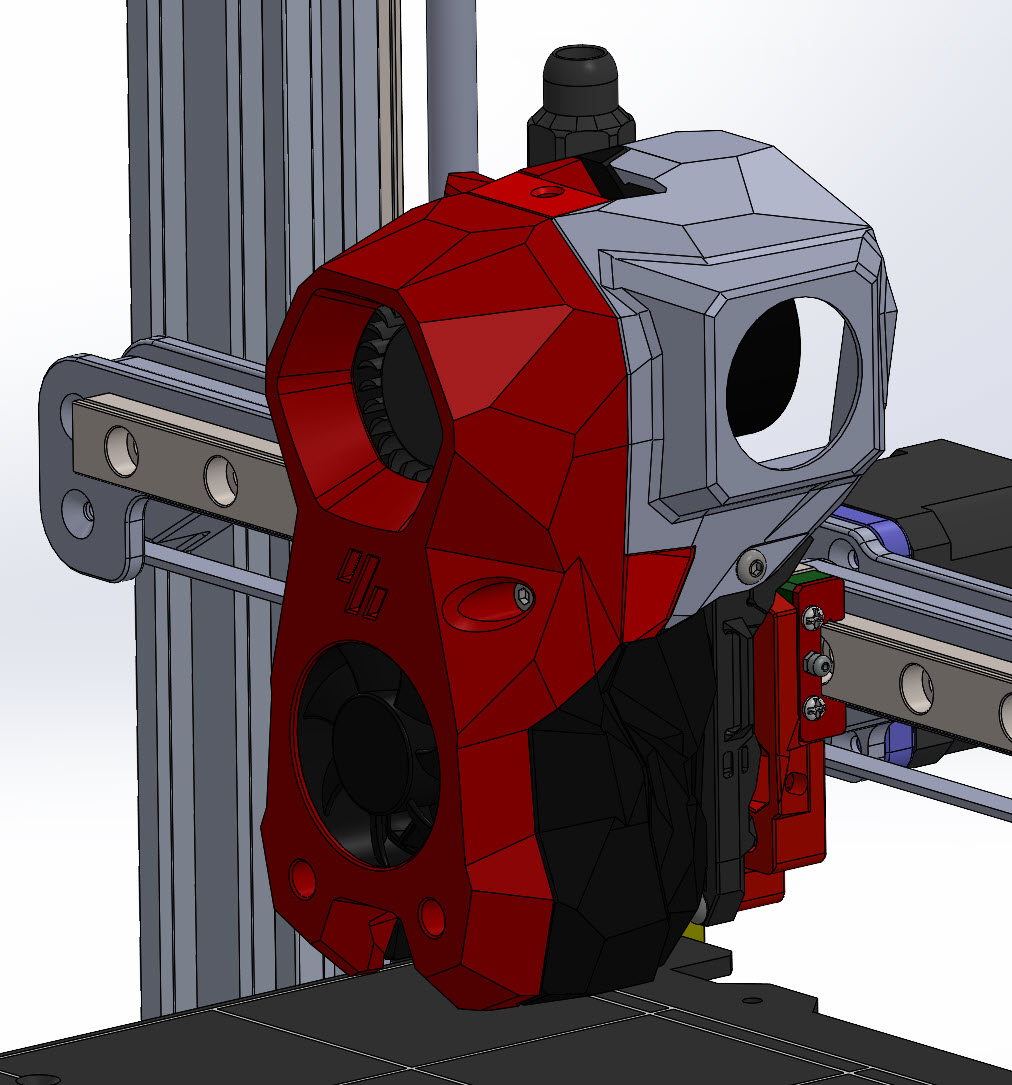 Mellow SB2040 Stealthburner Cover with Fan by Paul Trautner | Download ...