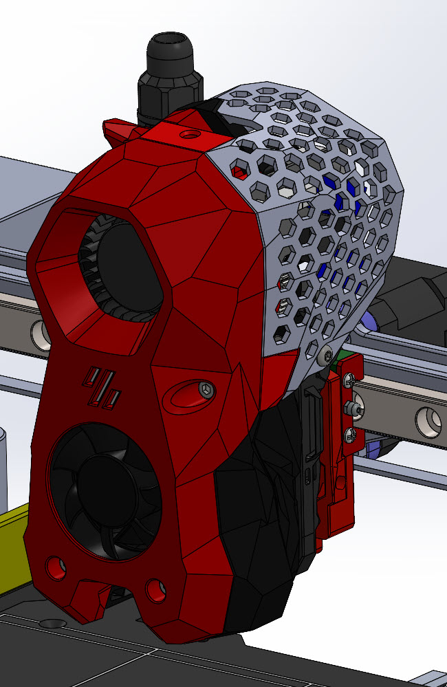 Mellow SB2040 Stealthburner Cover with Fan by Paul Trautner | Download ...
