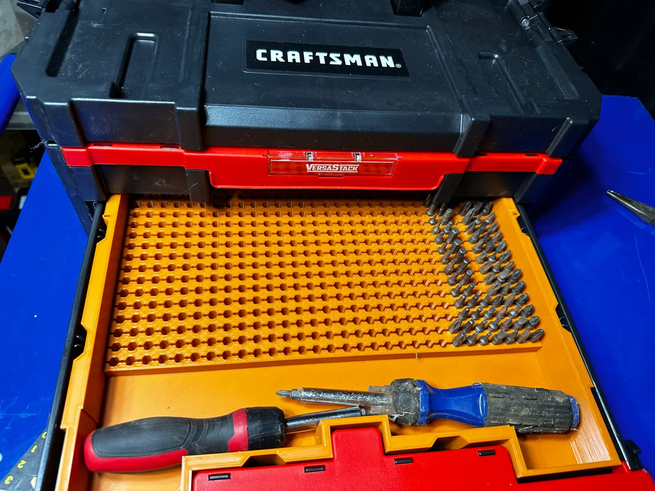 screw driver bit holder for versastack drawer by Chris Giesen ...