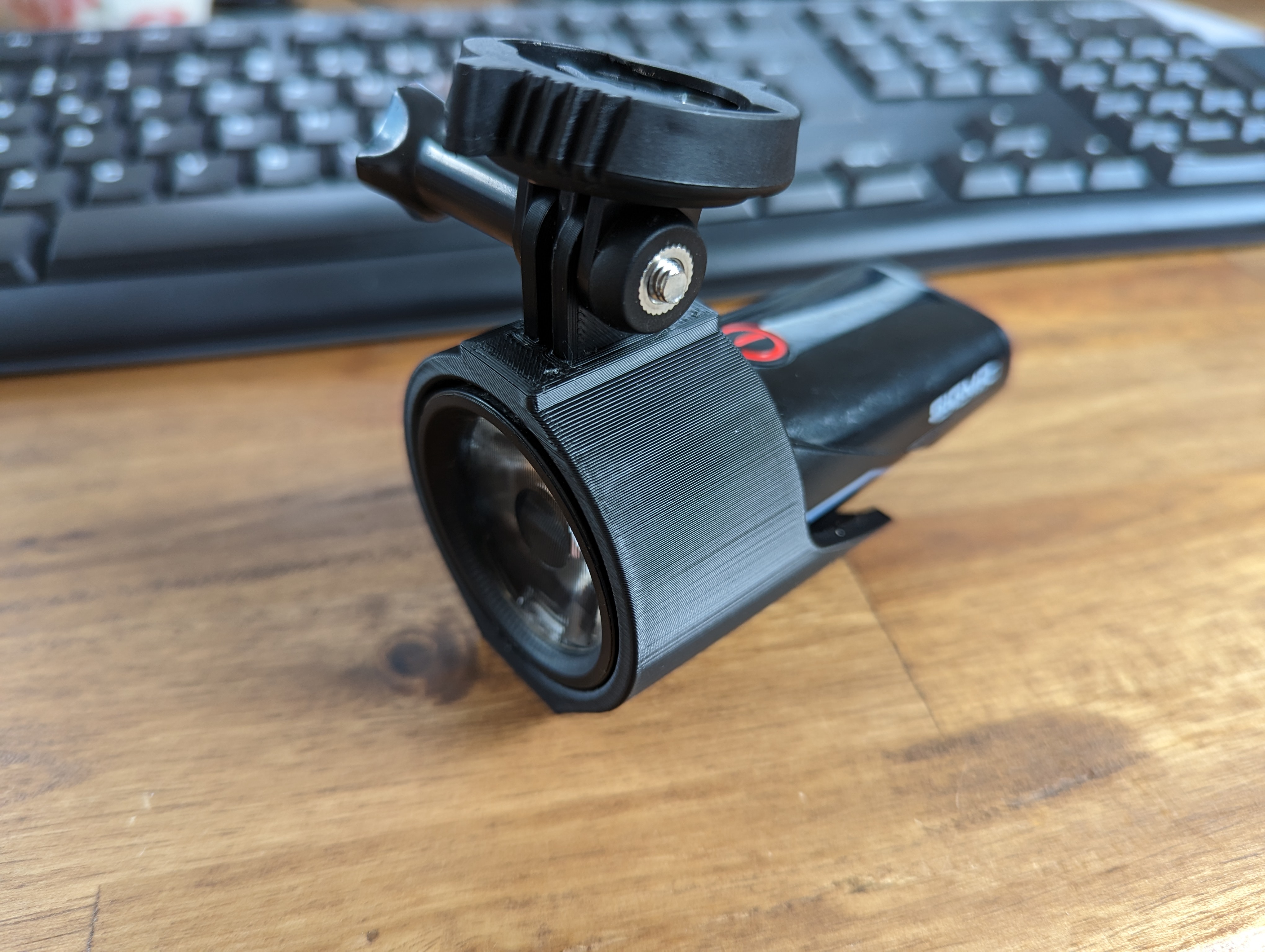 Sigma Aura 100 GoPro Adapter by Cyberrex | Download free STL model ...