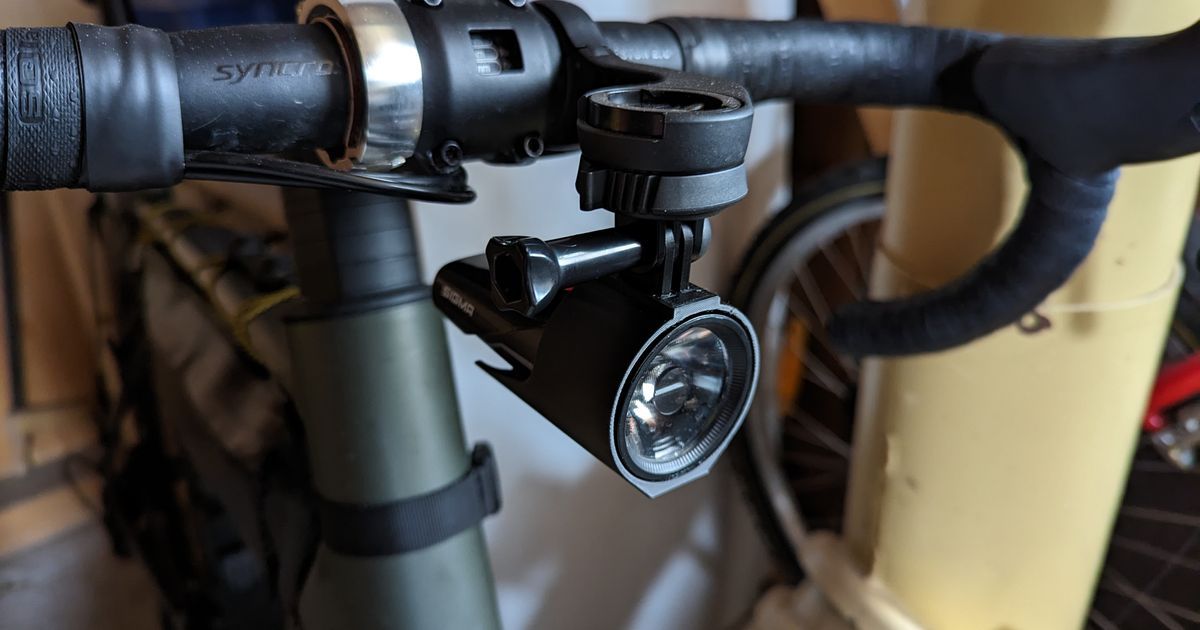 Sigma Aura 100 GoPro Adapter by Cyberrex | Download free STL model ...