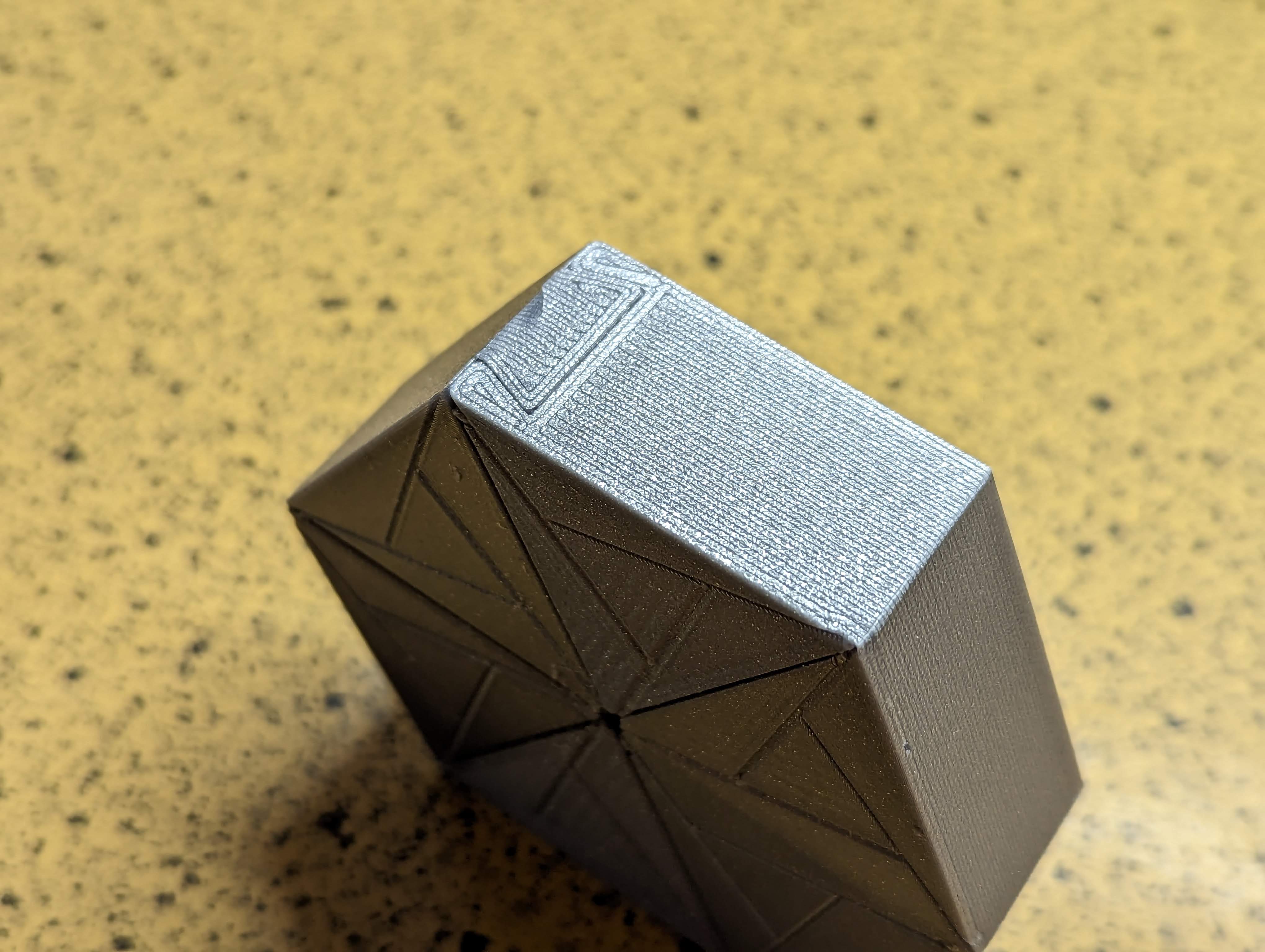 Roll-up Hex Dice Box without hinges! by Jamehz | Download free STL ...
