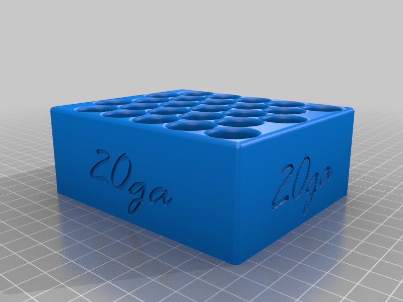 20 Gauge Shell Holder by Scott Doucet | Download free STL model | Printables.com