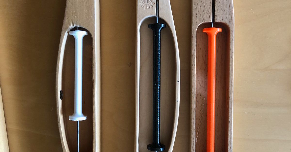 Bobbin for weaving Shuttle (Parametrized) by CarstenMT | Download free ...