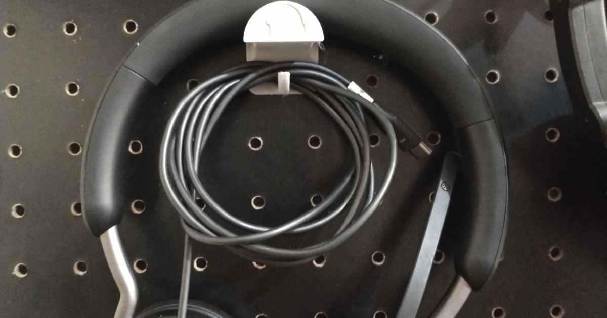 Headset support by João Gabriel | Download free STL model | Printables.com