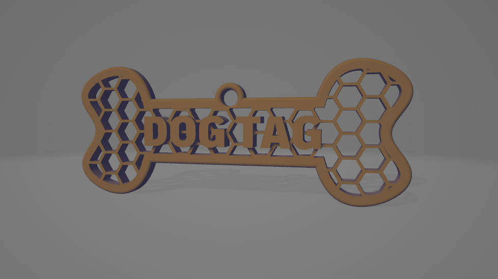 Dog Tag by Kay | 3D Models | Download free STL model | Printables.com