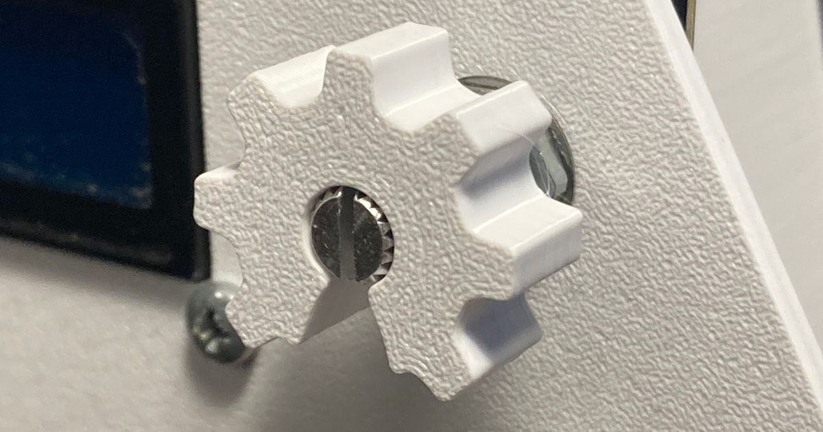 Open Source Hardware knob for potentiometer and encoder by Hugo ...