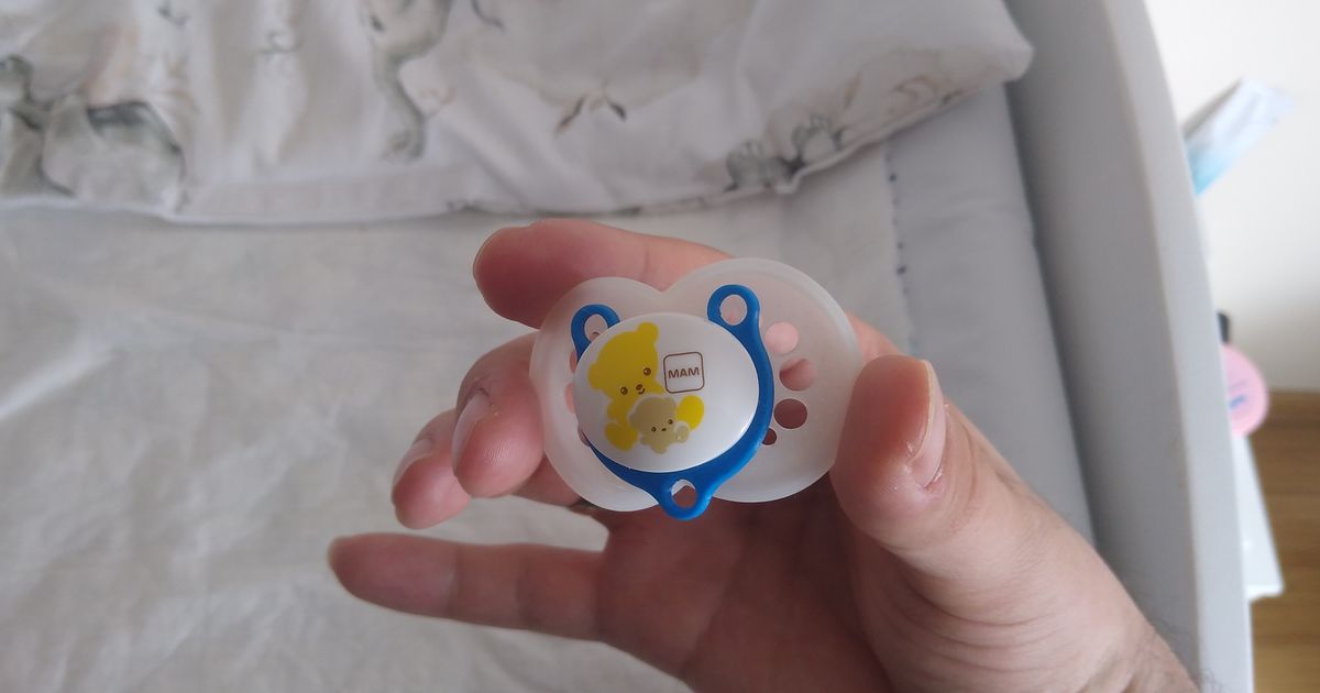 Catch baby pacifer by Mateusz | Download free STL model | Printables.com