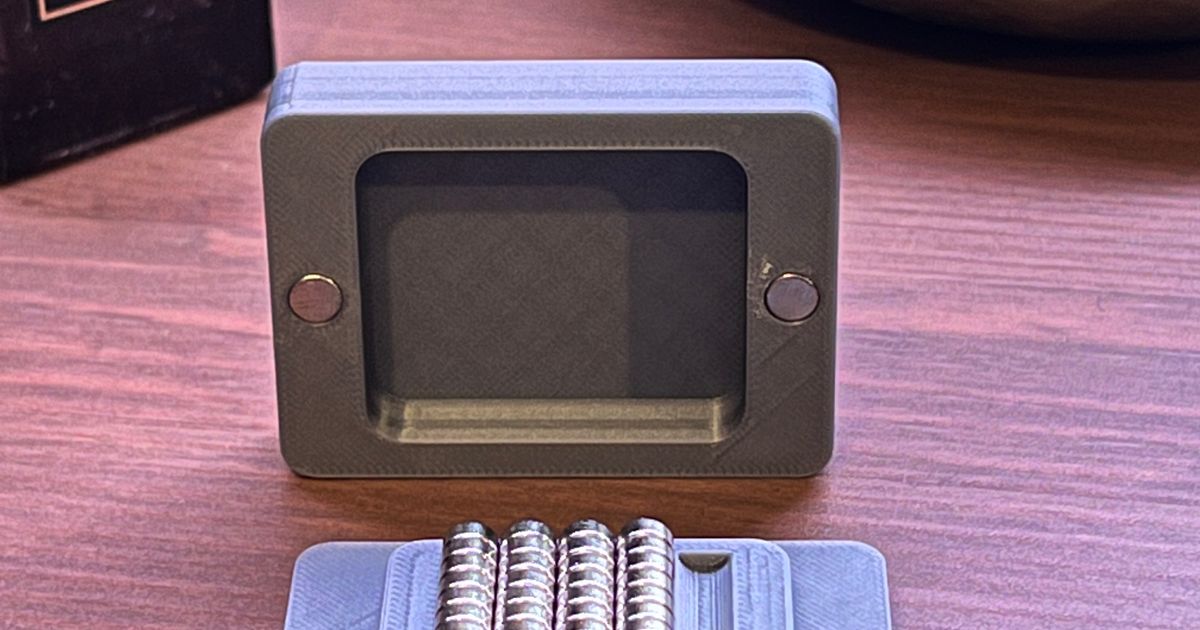 6x3 mm Magnet Storage Box by Einstakur | Download free STL model ...