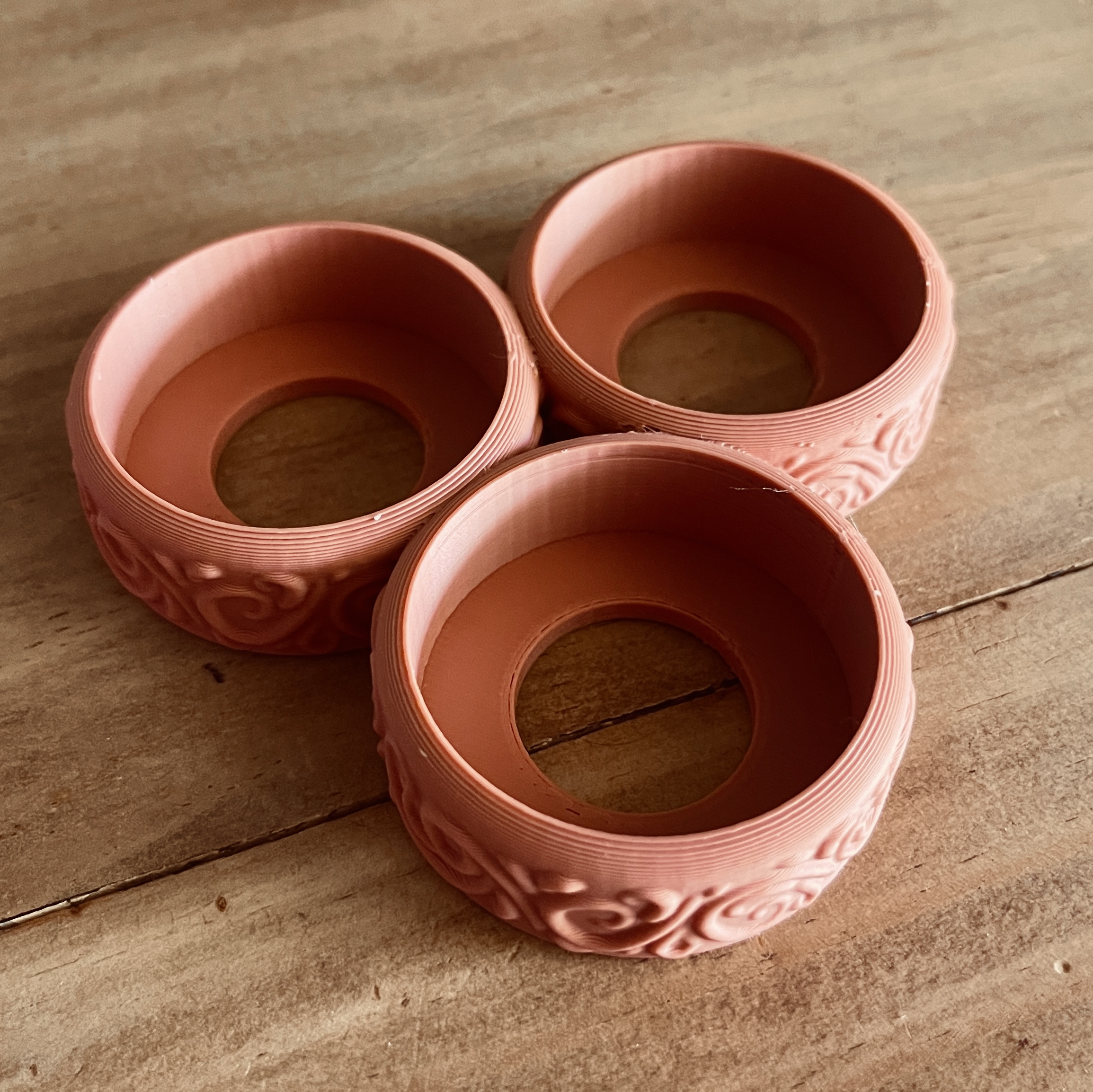 Sculpted Tea Light Candle Holder by physicalzero | Download free STL ...