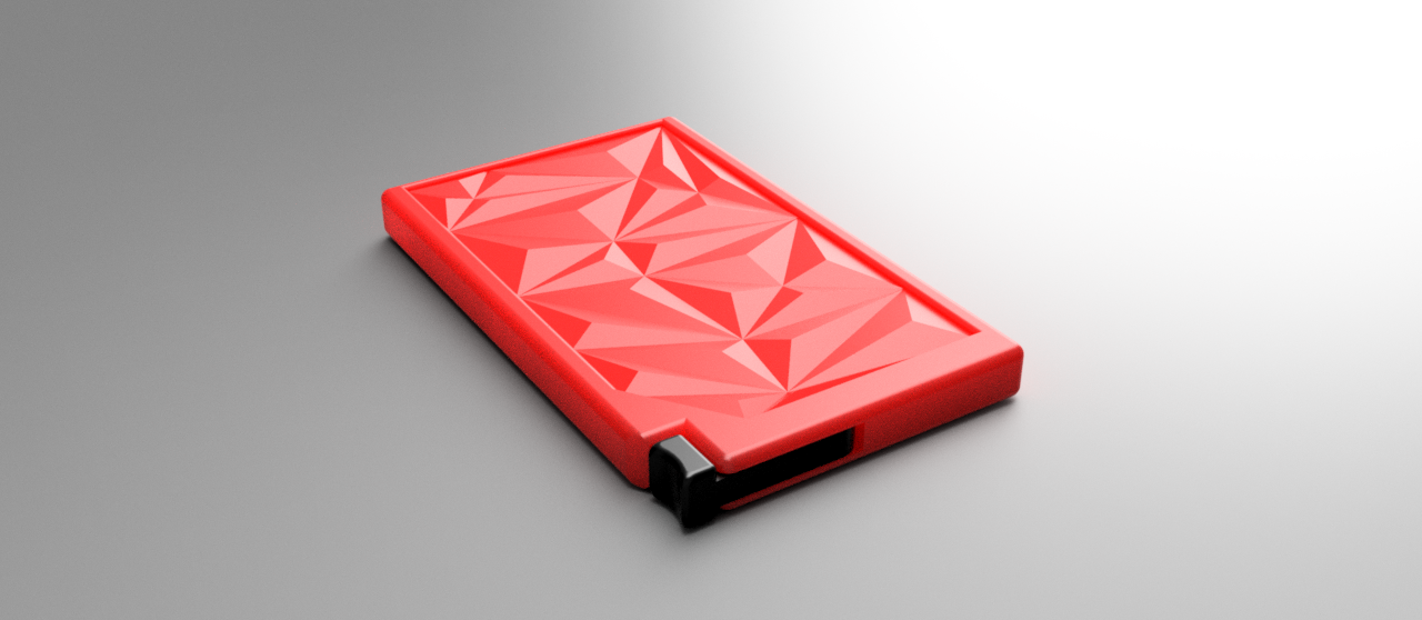 Low-Poly Wallet for Credit Cards by RB3D | Download free STL model ...