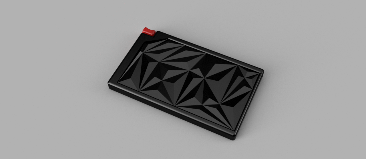 Low-Poly Wallet for Credit Cards by RB3D | Download free STL model ...
