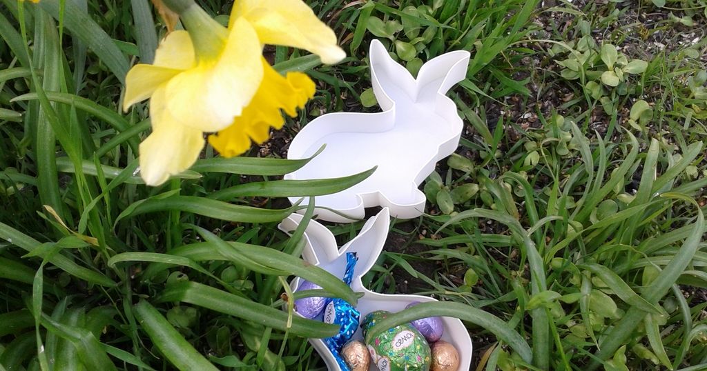 Rabbit 003F, nestable box (v2) by PPAC | Download free STL model ...