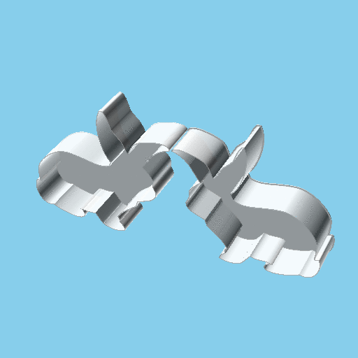 Rabbit 003F, nestable box (v2) by PPAC | Download free STL model ...