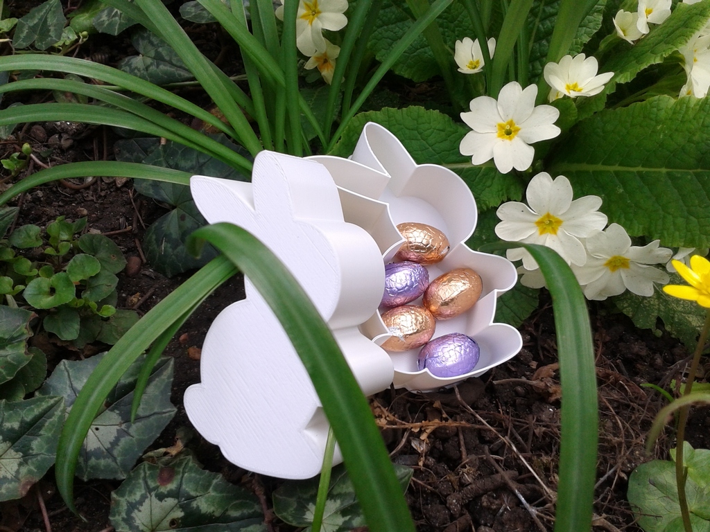 Rabbit 002D, nestable box (v2) by PPAC | Download free STL model ...