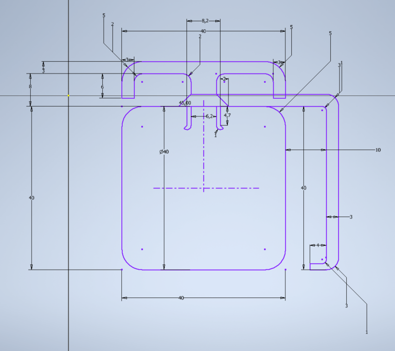 Groove Cover for 8020 Aluminium Profile Type I, 40x40 mm by arbornoctis ...