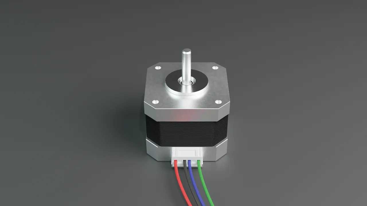 Nema 17 Stepper Motor by Books | Download free STL model | Printables.com