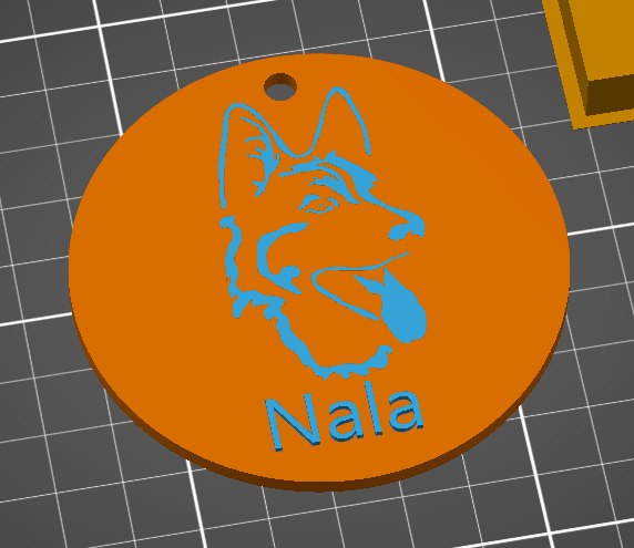German shepard dog tag by Tobias Groot | Download free STL model ...