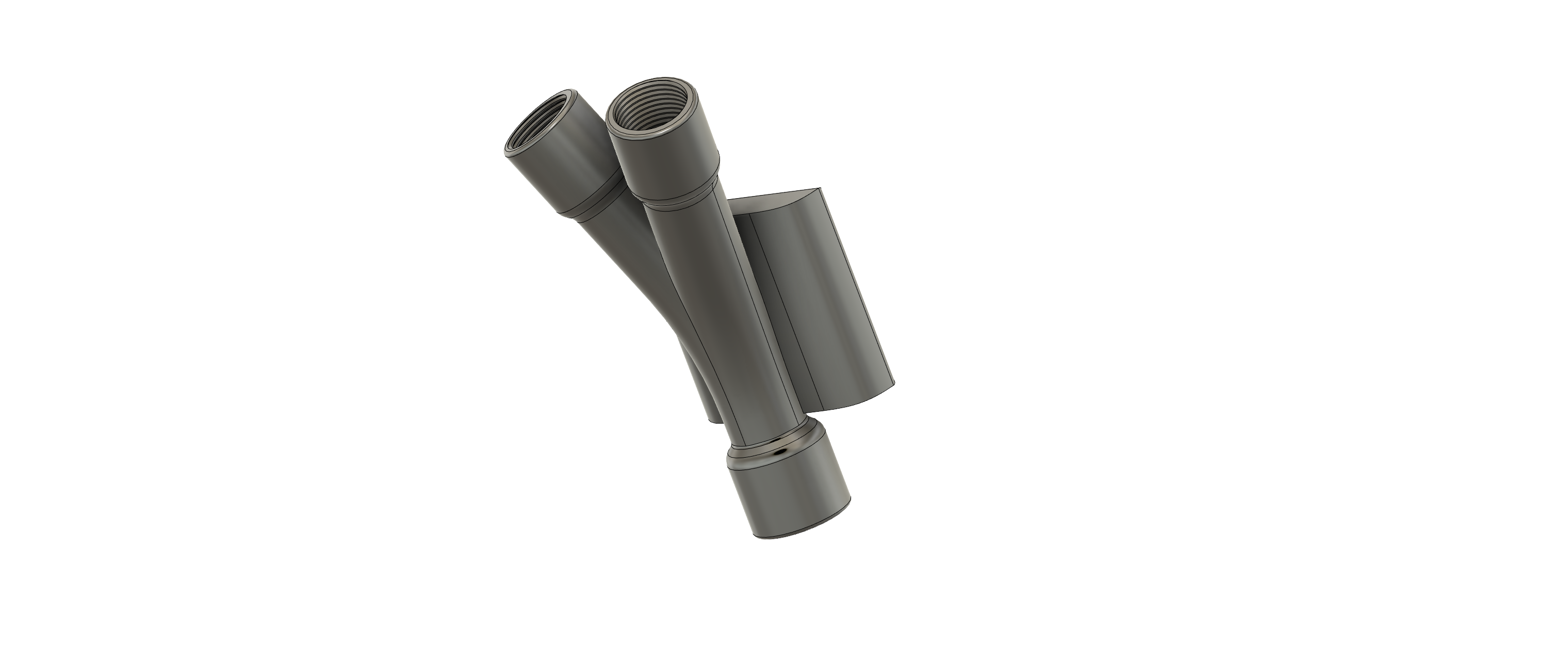 Bambu Lab Y Splitter w/4 x PC4-M10 threaded connector by Caesar ...