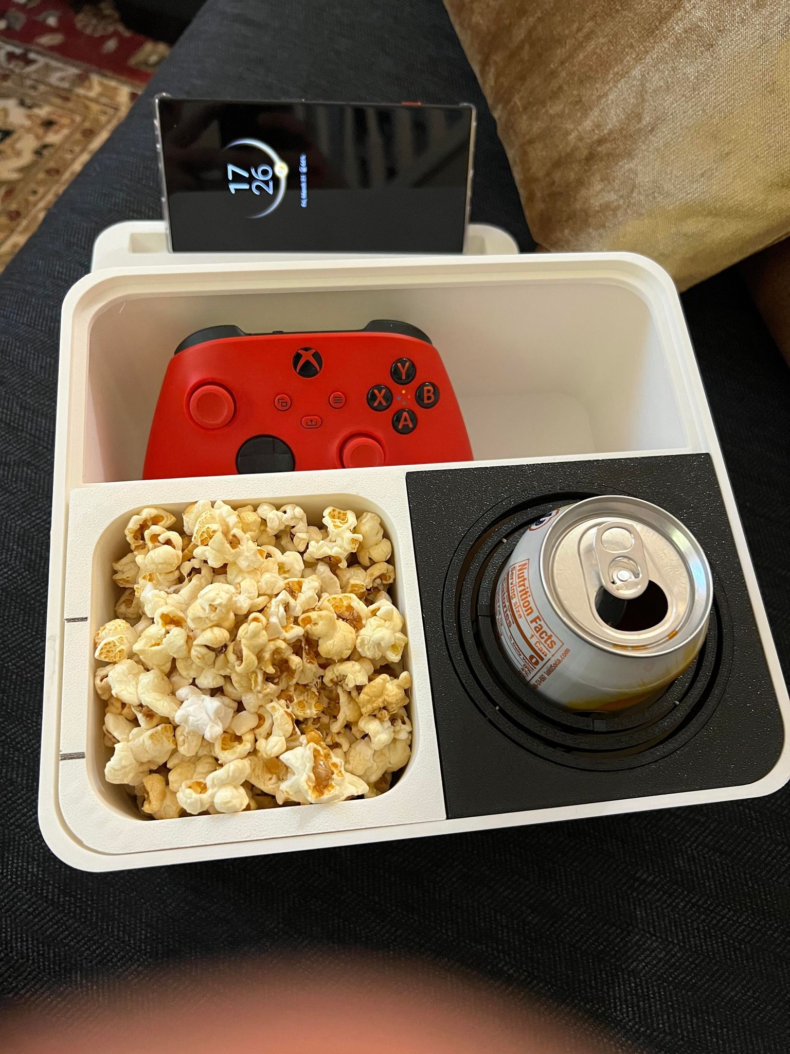 Gaming Snack and Gyroscopic Drink Holder by Dane Garcia | Download free ...