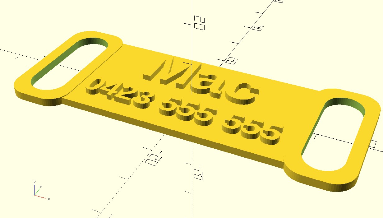 Pet Collar Tag da 3DPS | Scarica il modello STL gratuito | Printables.com