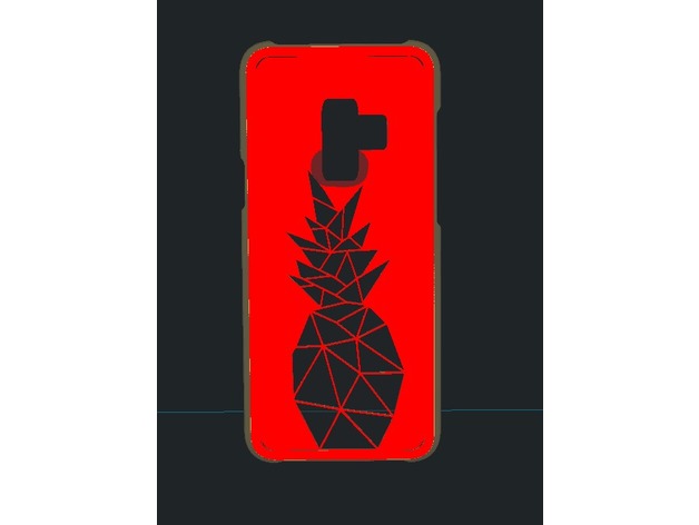 Samsung Galaxy s9 Pineapple Case by szymon10189 | Download free STL model | Printables.com