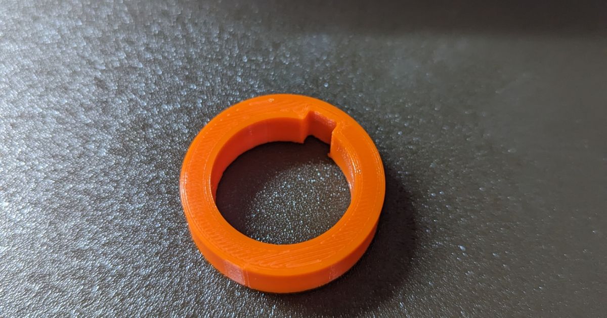 Horizontal Mill spacer 1" shaft by Karim | Download free STL model ...