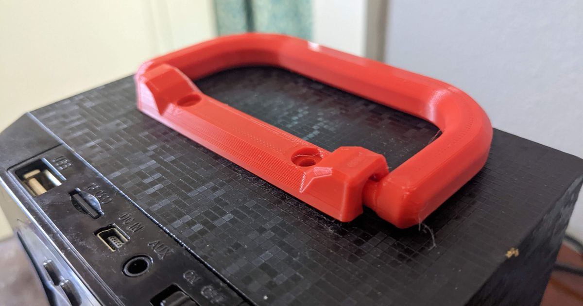 Pivoting Handle and Bracket by Droid3D | Download free STL model ...