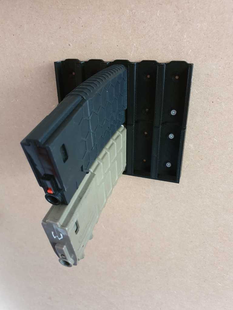 M4 Pmag Wall Holder - Extension by Kenny "XDr4g0nX" Verhoeven ...