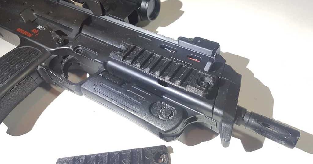 H&K MP7 Picatinny Rail by Kenny "XDr4g0nX" Verhoeven | Download free ...